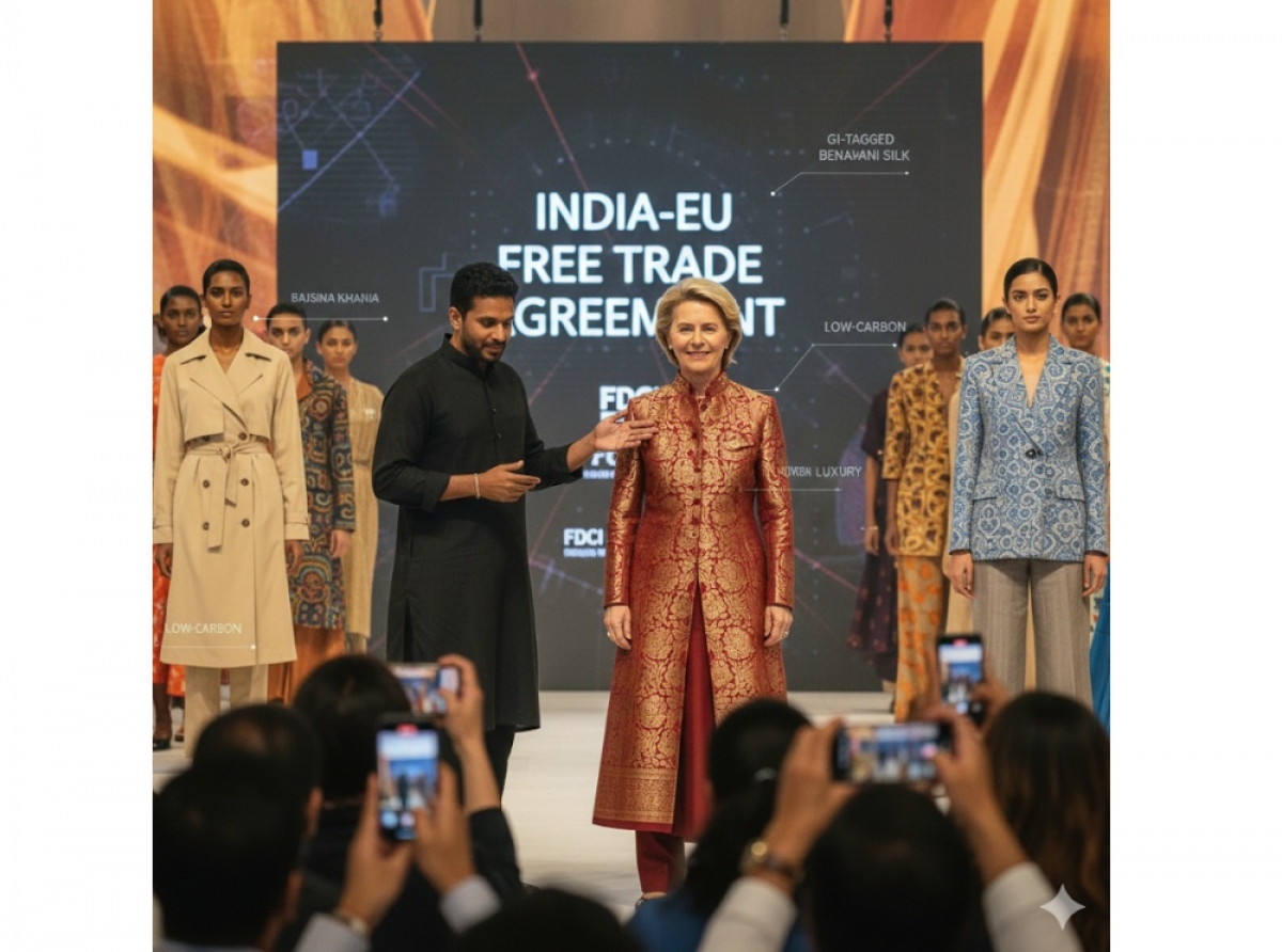 Brocade Diplomacy: How ‘Indian Handlooms’ captured the global luxury ...